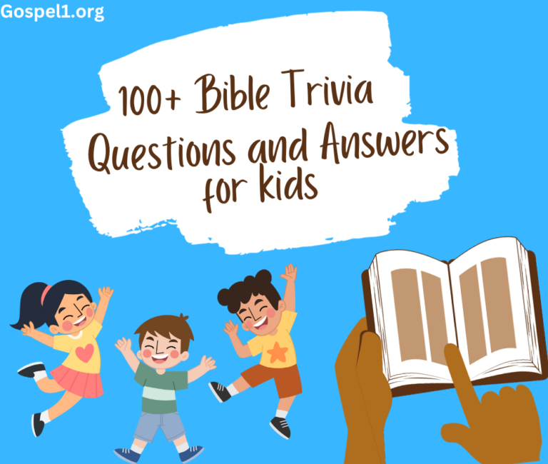 100+ Bible Trivia Questions and Answers for Kids (Easy and Hard ...