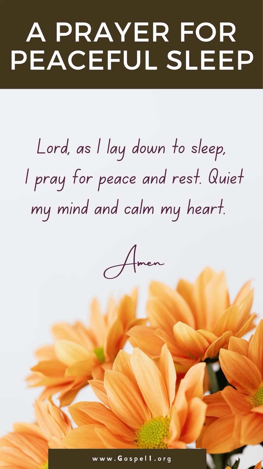 30 Powerful Good Night Prayers: Finding Peace Before Sleep - Gospel1.org