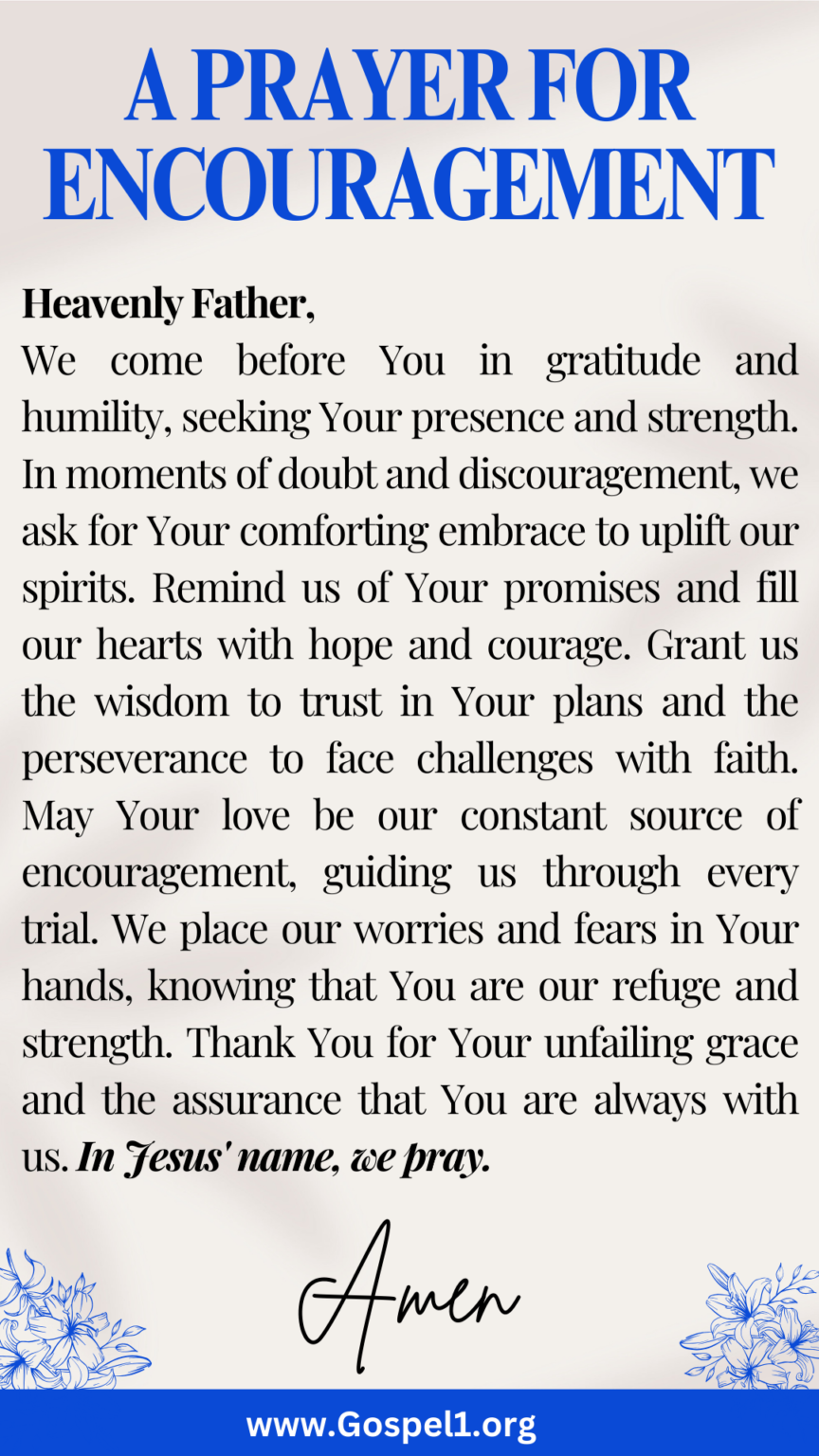 40 Uplifting Bible Verses for Encouragement - Gospel1.org