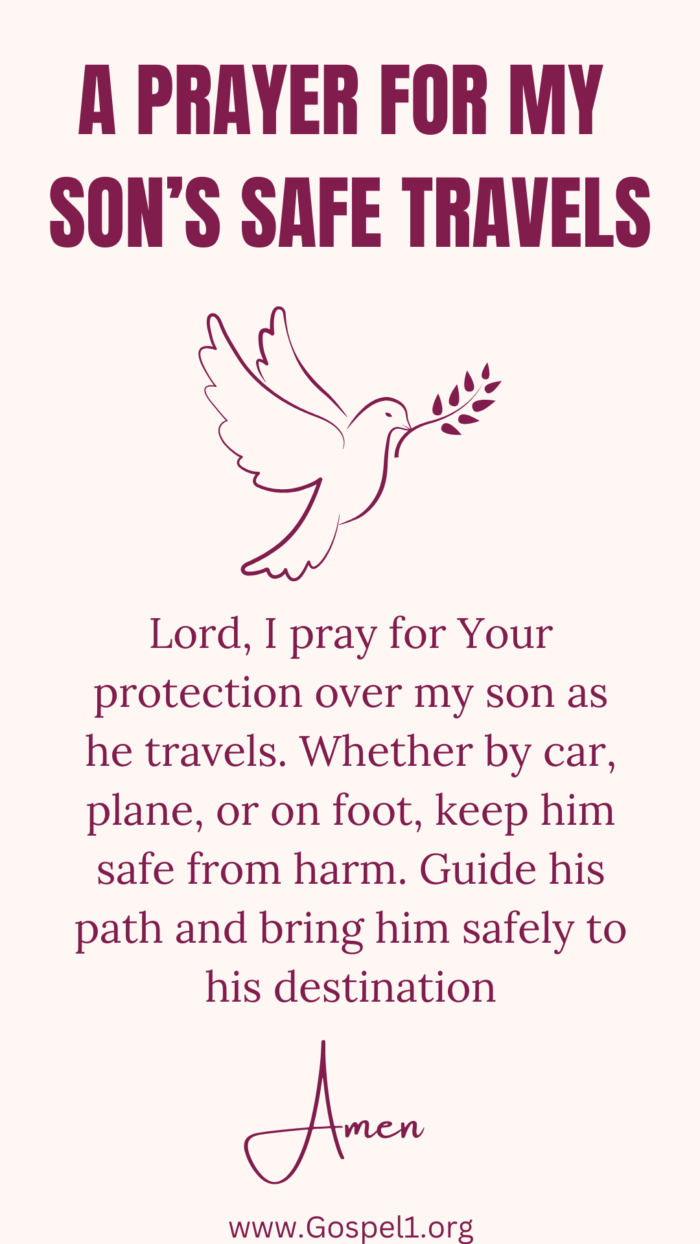 15 Powerful Prayers for My Son's Protection - Gospel1.org