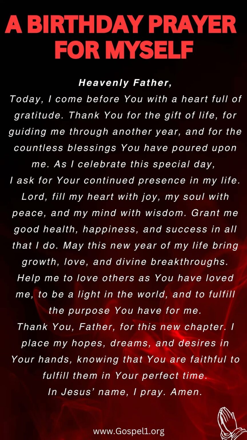 50 Happy Birthday Prayers: Heartfelt Blessings for Birthdays - Gospel1.org