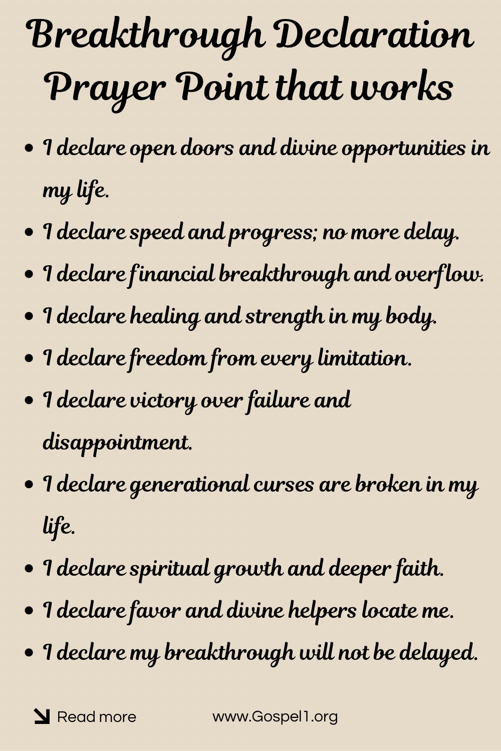 15 Powerful Breakthrough Prayers for Transformative Change - Gospel1.org