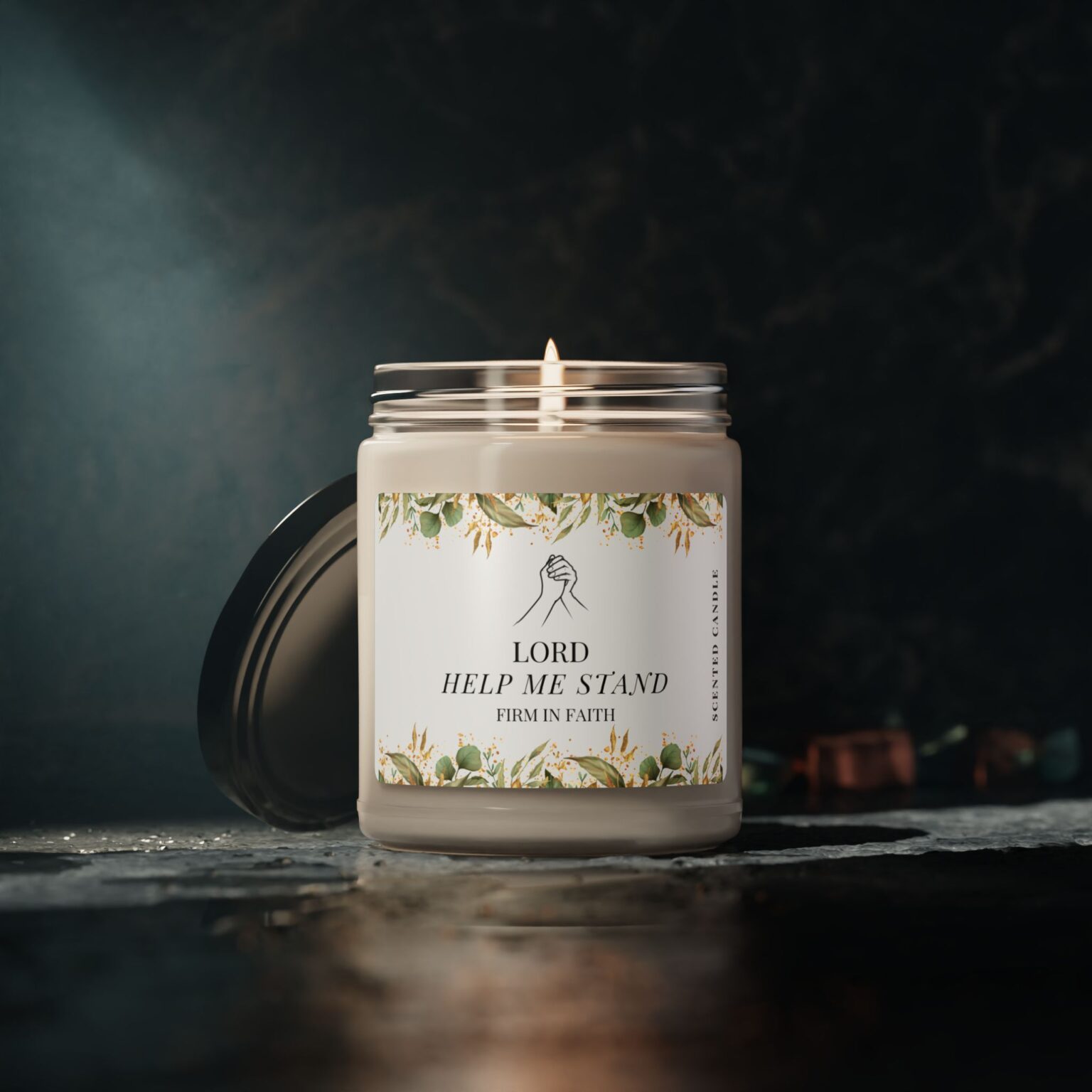 Prayer for Wisdom Scented Soy Candle, 9oz - Gospel1.org