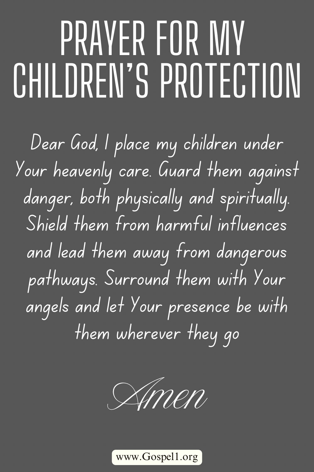 30 Powerful Prayers To Bless And Protect Your Children Gospel1 Org