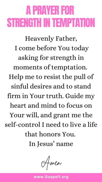 25 Key Bible Verses and Prayers About Self-Control - Gospel1.org