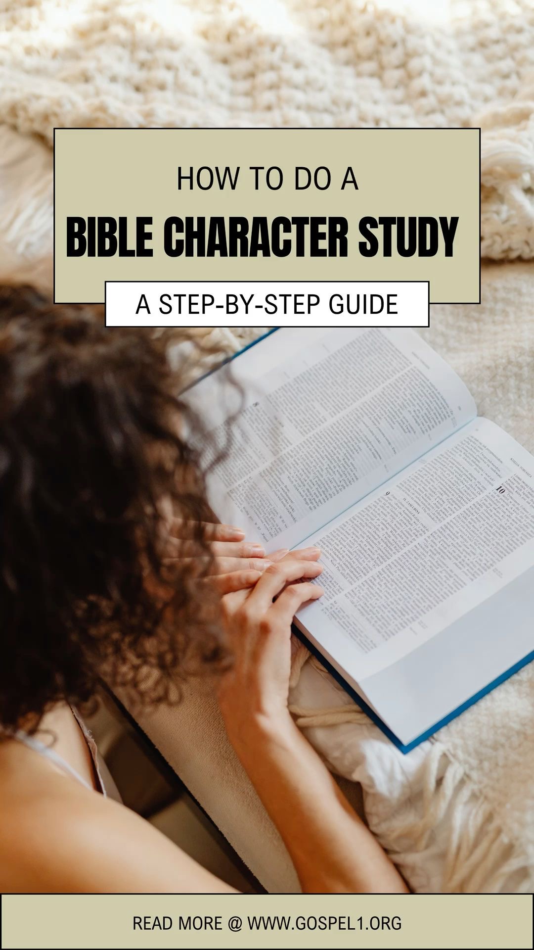 How to Study Bible Characters and Their Stories