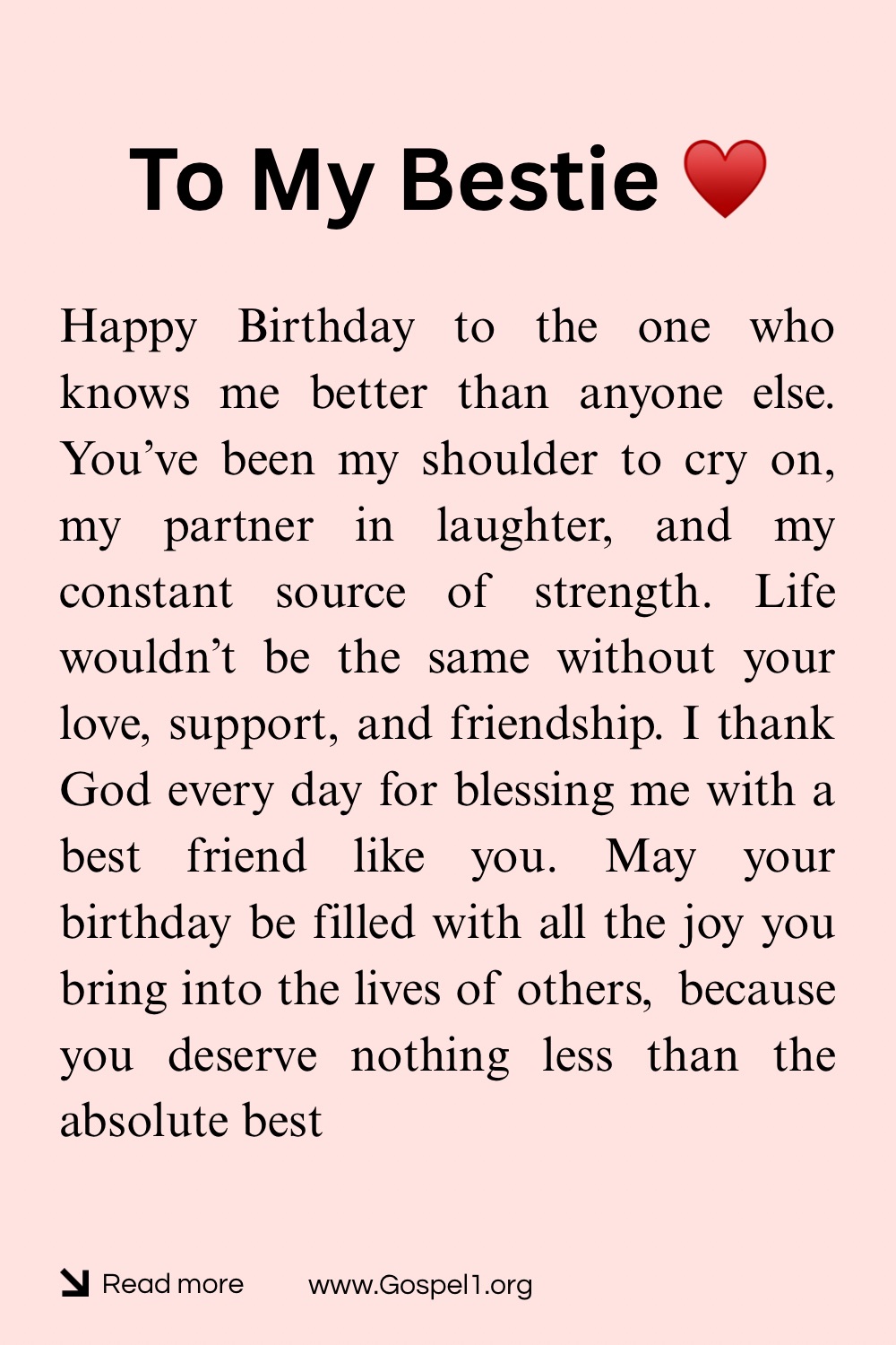Bestie Birthday Wishes to Make Their Day Special - Gospel1.org