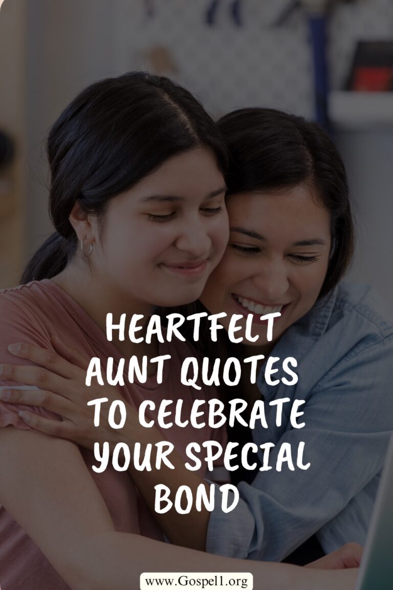 60 Sweet Aunt Quotes to Make Her Smile