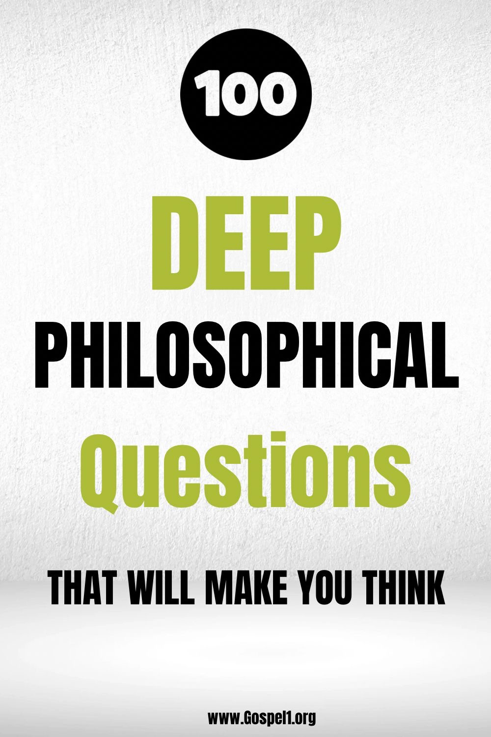 Interesting Philosophical Questions That Will Make You Think - Gospel1.org